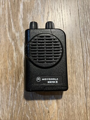 Motorola Minitor IV Pager POWERS ON UNTESTED FURTHER, Fast Shipping! | eBay