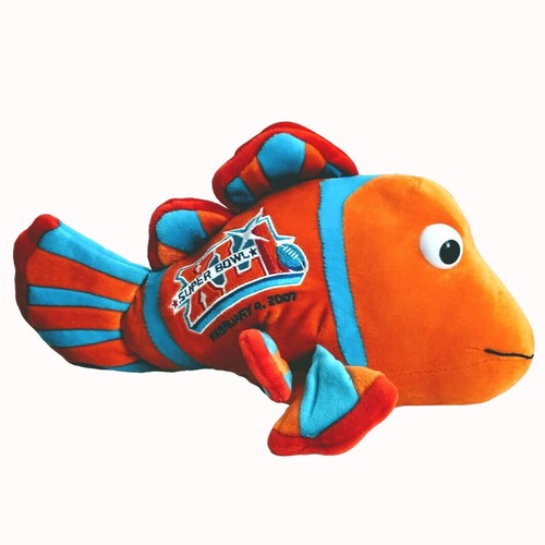 Super Bowl XLI NFL Plush Fish Souvenir South Florida Colts Bears | eBay
