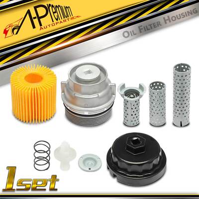 A-Premium Aluminum Oil Filter Cap for Toyota Camry RAV4 4Runner Lexus ...