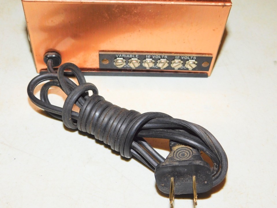 MRC #501 Throttlepack DC Power Pack HO Scale TESTED WORKS | eBay