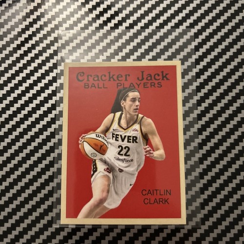 Caitlin Clark Cracker Jack Card #65 Indiana Fever Rookie Card RC ...