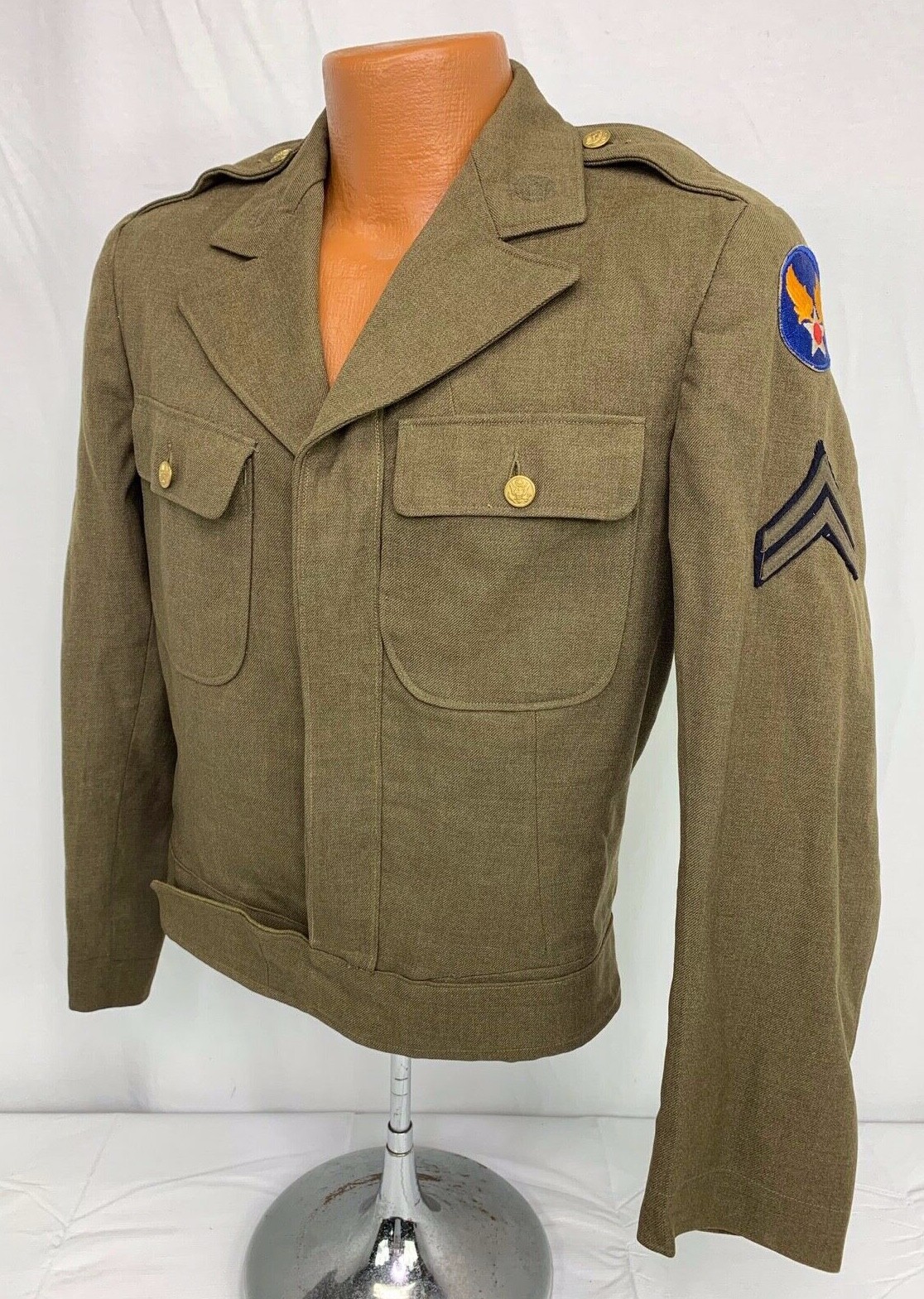 WWII US Army Air Force Enlisted Ike Jacket | eBay
