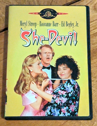 She-Devil [DVD] Rare - Great Condition Roseanne Barr Merly Streep Ed Bedley Jr. | eBay