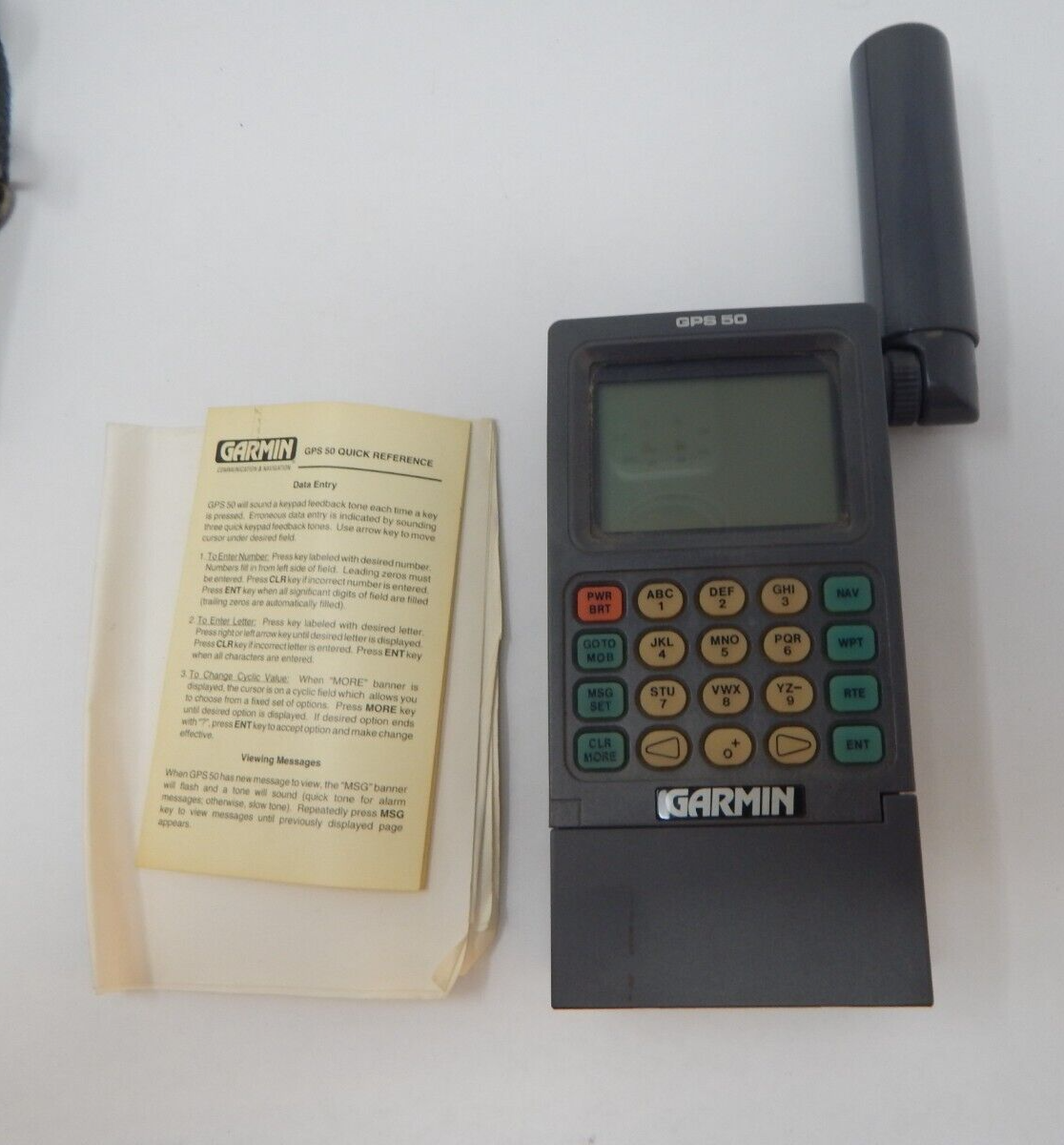 Garmin GPS 50 Personal Navigator Communication GPS50 | eBay