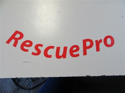 EVINRUDE RESCUE PRO DECAL PAIR (2) 6 7/8" X 1" RED MARINE BOAT | eBay