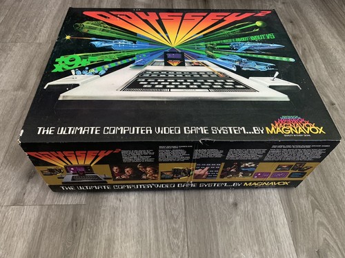 Vintage 1978 Magnavox Odyssey 2 Computer Video Game System-Original Box ...
