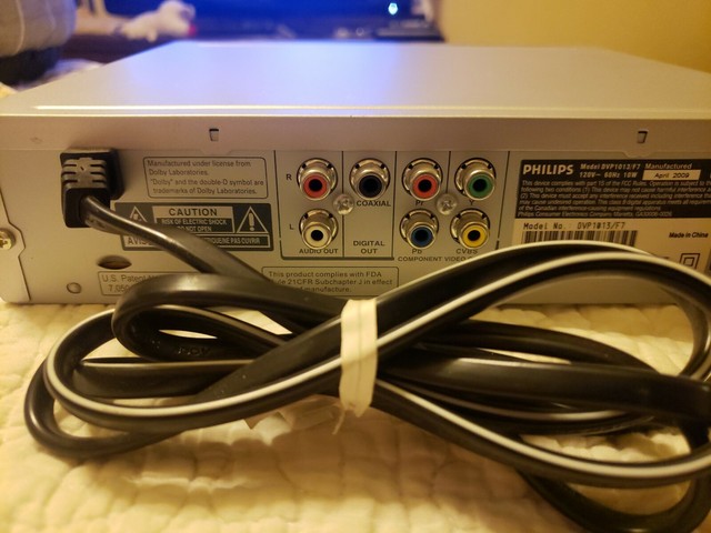 Philips Dvp1013 Compact DVD Player - Silver for sale online | eBay