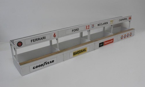 Greenhills Slot Car Building Kit American Pit Boxes 1:24 Scale - Brand ...