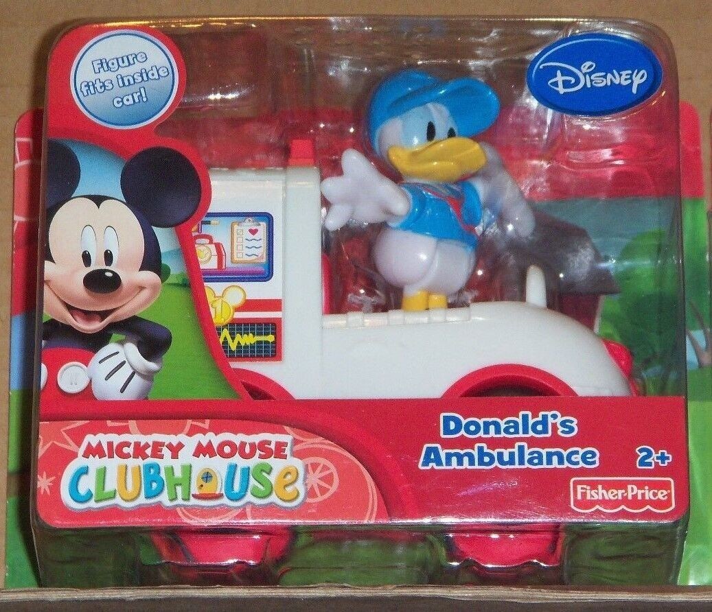 2012+Mickey+Mouse+Donald+Duck+Ambulance+Pack+Clubhouse+Disney+Junior ...