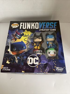 Funkoverse DC Comics Strategy Game by Funko Games 4-Pack Board Game NEW ...