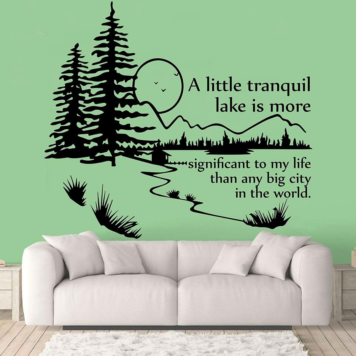 Lake House Vinyl Wall Decals