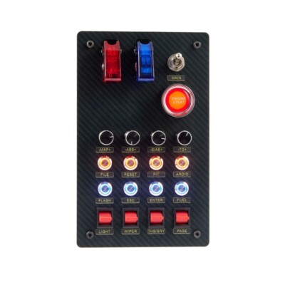 ZQSR Vertical Button Box SIM Racing Control Box for Thrustmaster ...