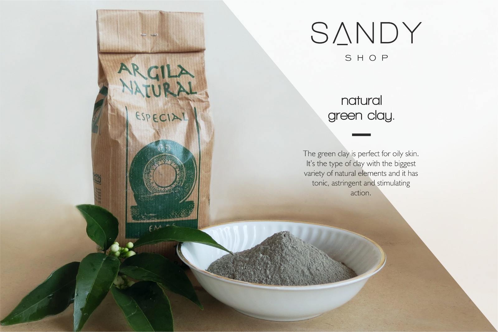 Illite Green Clay Super Fine Powder for Face Facial Body Mask 2.2lbs ...