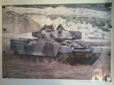 PLAISTOW PICTORIAL #C196 CHIEFTAIN TANK OF 3 RTR POSTER 25"X35" | eBay