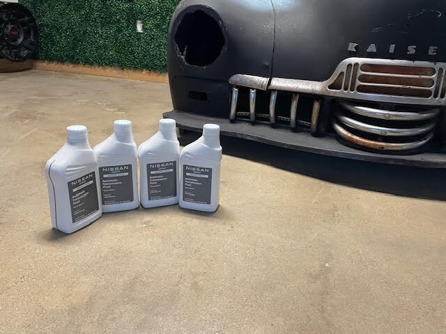 4 Pack OEM Nissan Matic-S Automatic Transmission Fluid - 999MP-MAT00S ...