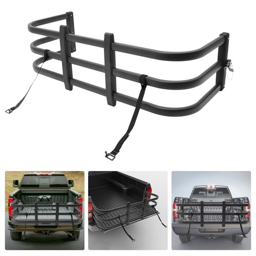 132-163 cm Retractable Truck Bed Extender 180° Flip Universal Truck Bed ...