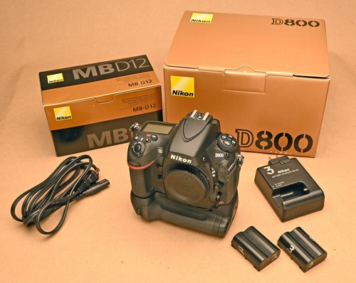 Original Owner Nikon D800 camera, MBD12 Battery Pack | eBay