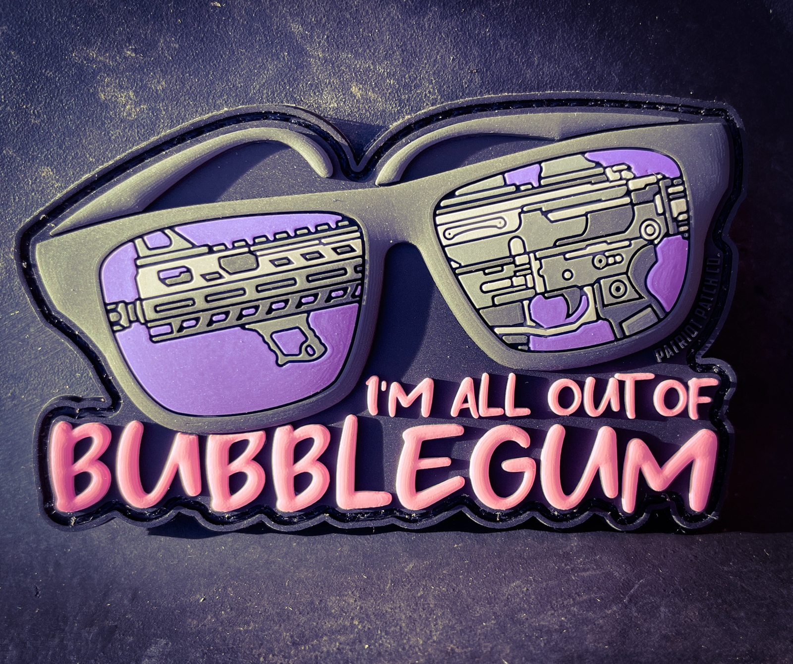 Patriot Patch Co. - I'm all Out of Bubble Gum - They Live - Patch | eBay