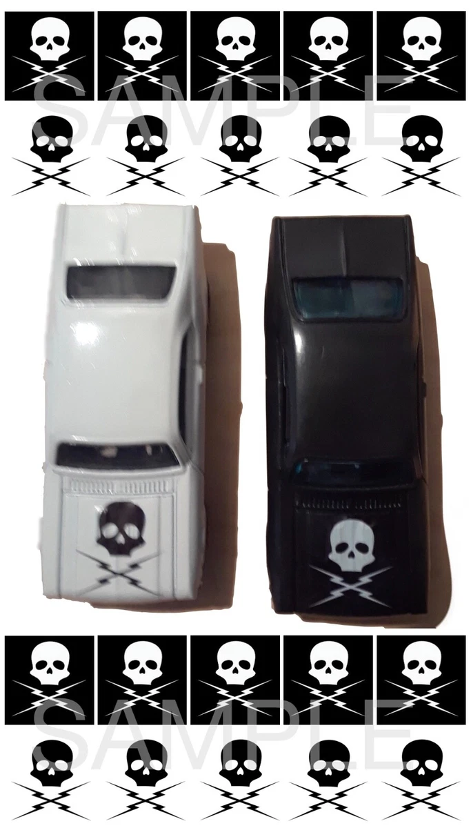 Death Proof Skull Hood Decal