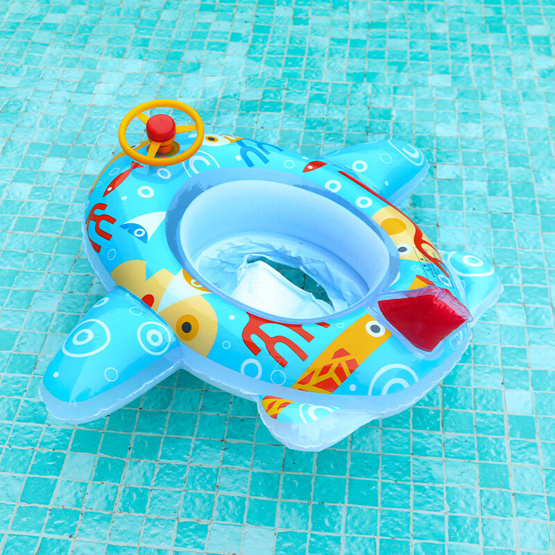 Kids Swim Ring Thunder Jet Frog Ocean Fish Flamingo Aircraft Design ...