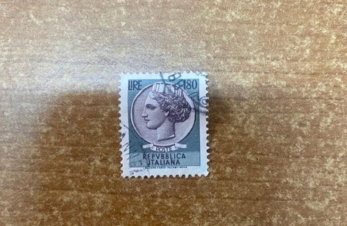 FRANCOBOLLO RARO POSTE REPUBBLICA ITALIANA 180 LIRE | eBay