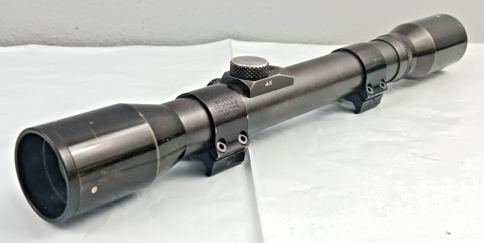 Vintage Unertl Hawk 4x Rifle Scope with 1" Weaver Mounts | eBay