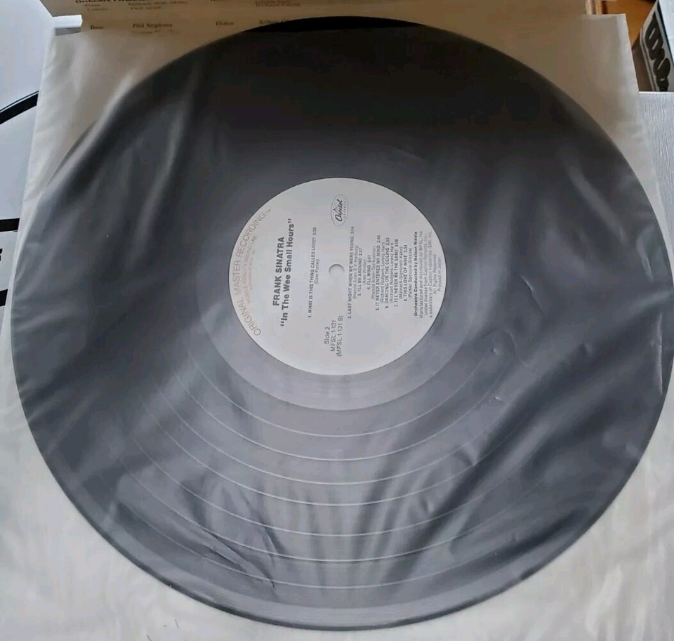 Frank Sinatra Original Master Recordings Box Set 15xLP 1983 Records ...