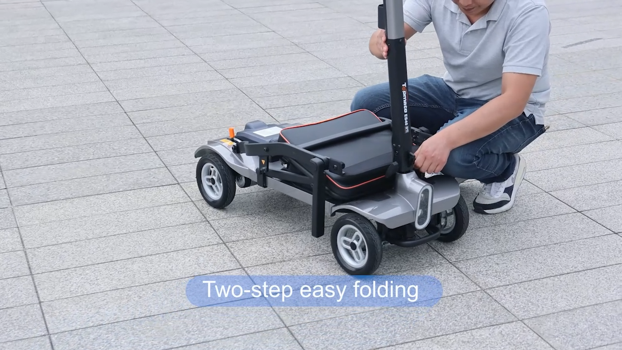 TopMate ES40 Powered Mobility Scooter Folding for Seniors with ...