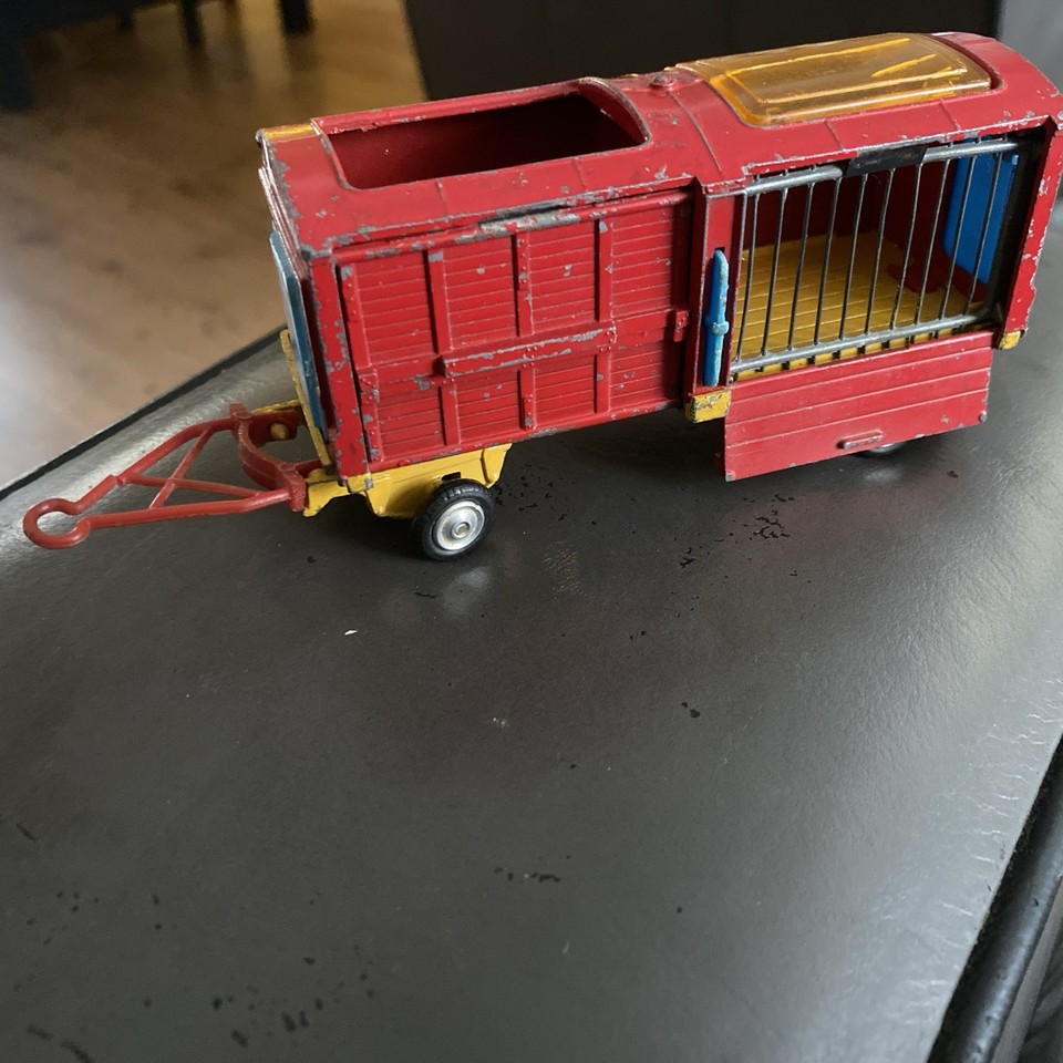 VINTAGE 1960s CORGI MAJOR TOYS 1123 CHIPPERFIELD’S CIRCUS ANIMAL CAGE ...