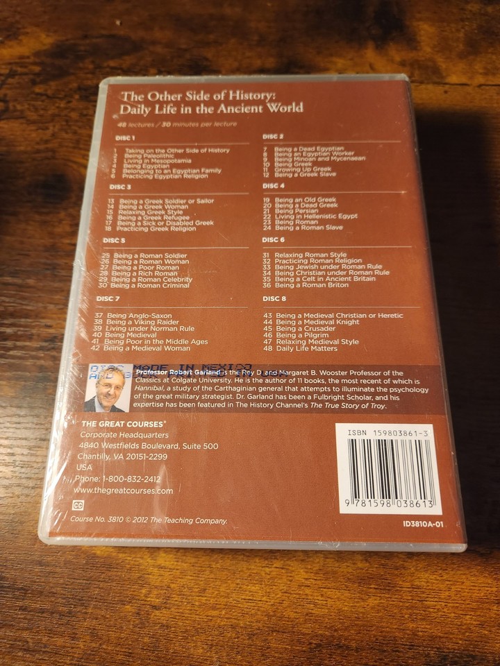 The Great Courses: Educational Lecture Series (DVD) with Guidebook Lot ...