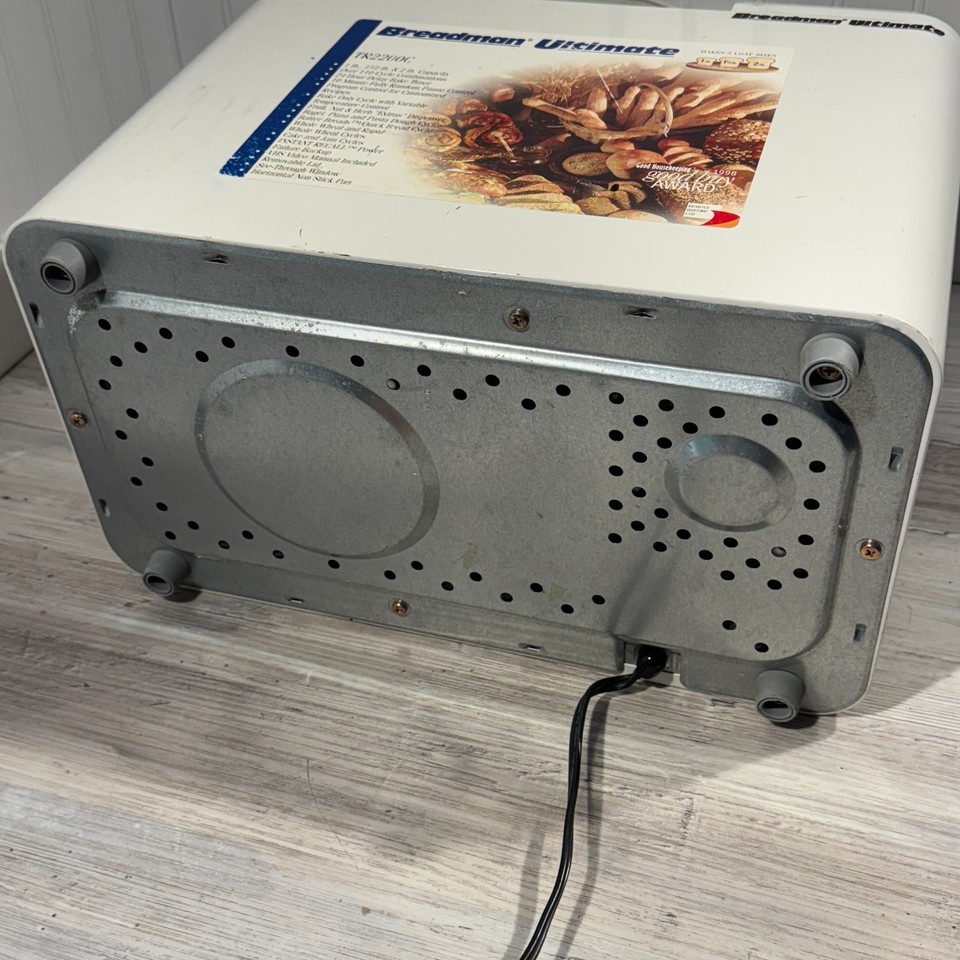 Breadman Ultimate TR2200C Bread Machine Maker Baking Automatic | eBay