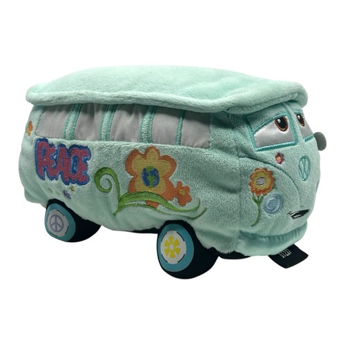 Disney Store Pixar Cars Movie Fillmore VW Camper Van 9'' Plush Hippy ...