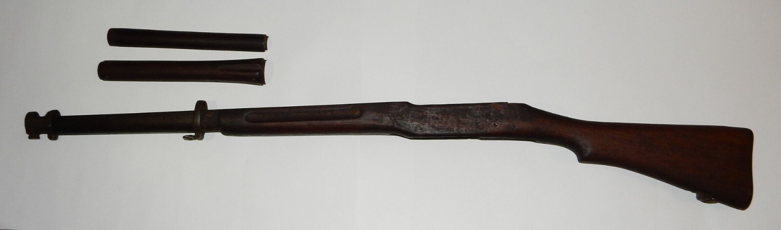 M1917 WWI ENFIELD WINCHESTER WOOD RIFLE STOCK w/ HARDWARE HAND GUARD | eBay