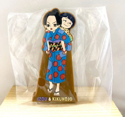 One Piece Izou & Kikunojo Rubber Keychain Charm Unopened Bandai Namco ...