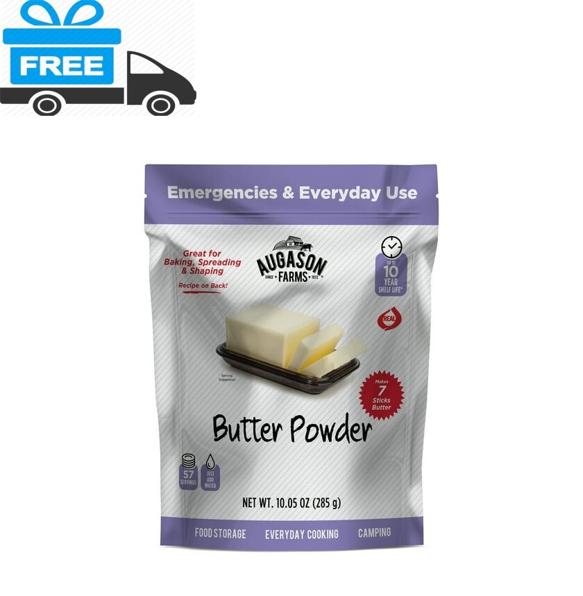 Augason Farms Dehydrated Butter Powder - 10.05 fl oz for sale online | eBay