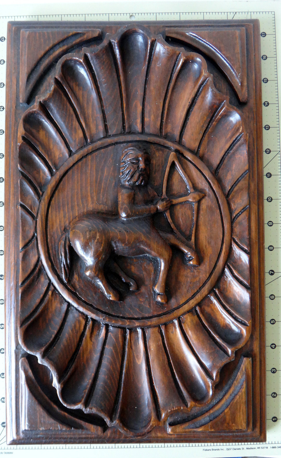 GOTHIC Centaur wall statue art sagittarius alien ancient wood carved ...