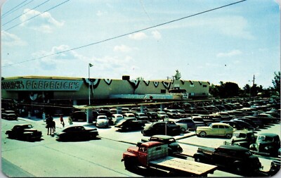 Fredericks WOrlds Finest Food Store Downtown Miami Florida Chrome WOB ...