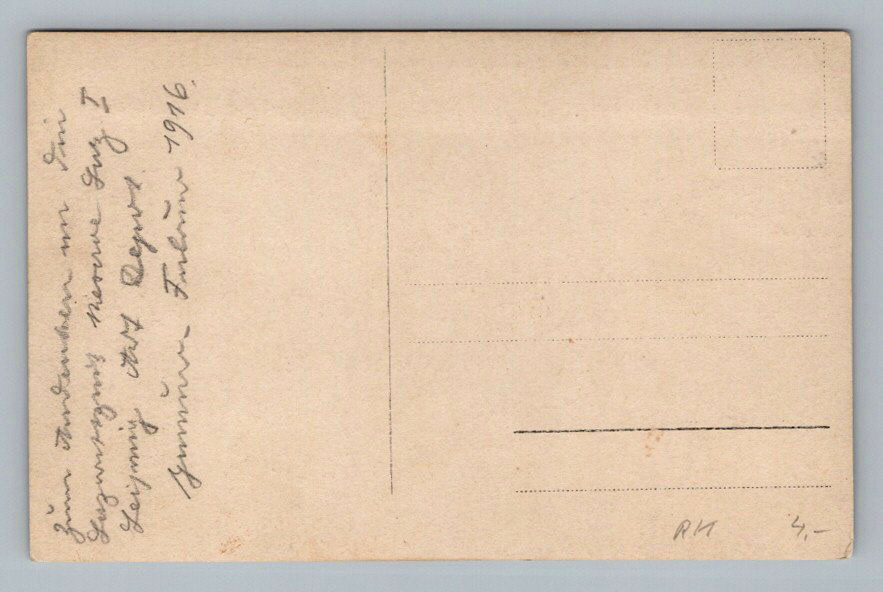 Antique WW1 GERMAN Real Photo RPPC Postcard WOUNDED SOLDIERS w/ DOCTOR ...