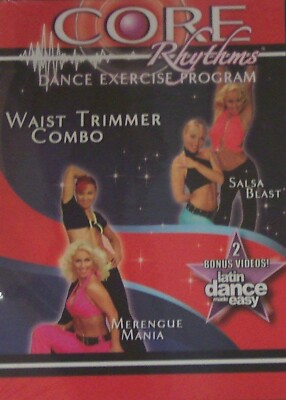 CORE Rhythms Dance Exercise Program Waist Trimmer Combo Latin Dance ...