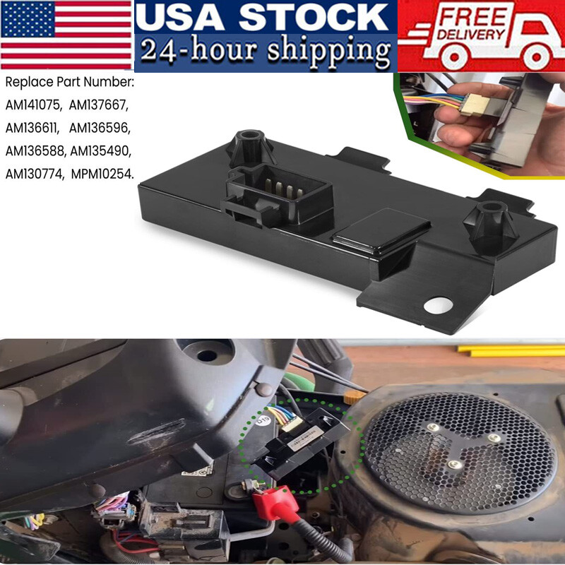 Electronic Control Unit Module AM141075 For John Deere X300 X320 X324 ...