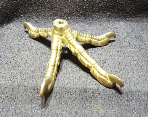 CAST BRASS TURKEY FOOT LAMP BASE , #4029 | eBay