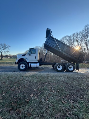 2012 International 7400 Tandem Axle PTO Dump Truck | eBay