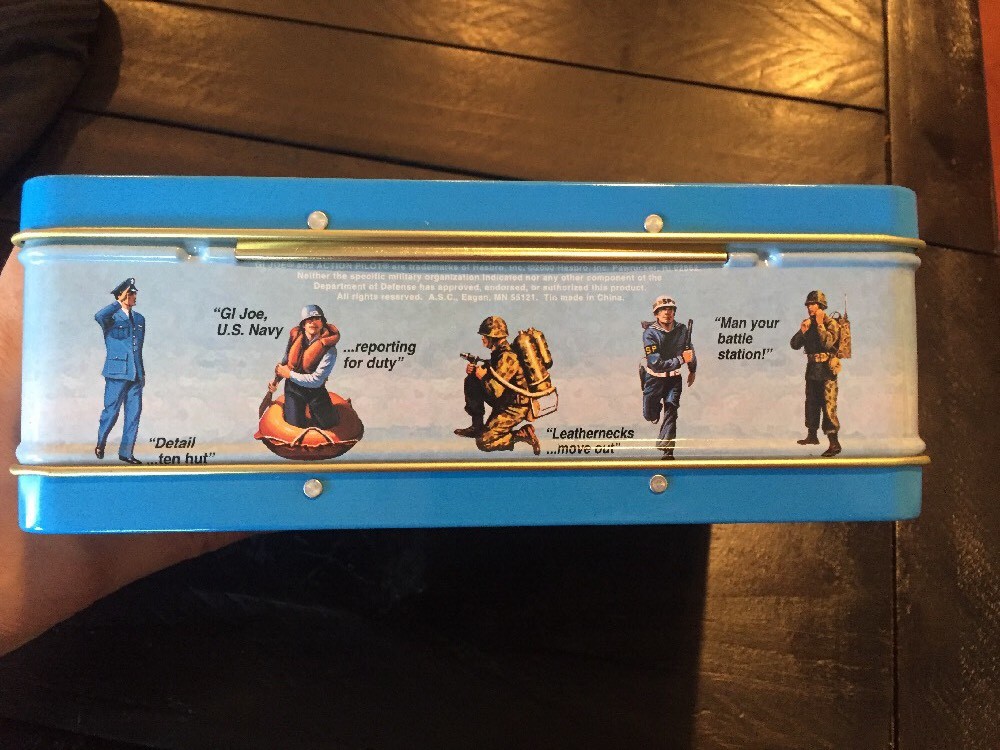 GI Joe Action Pilot Lunch Box or Lunch Tin 2000 (EUC) | eBay