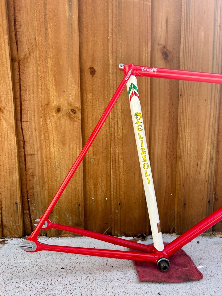 Pelizzoli Frameset 58cm - Custom Italian Track Frame | eBay