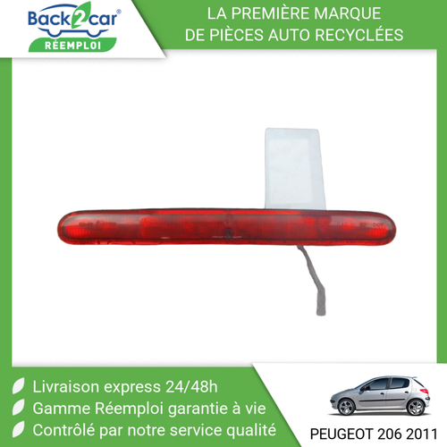🏆 FEUX STOP SUPPLEMENTAIRE PEUGEOT 206 + 2009-2013 6350K5 🌱 | eBay