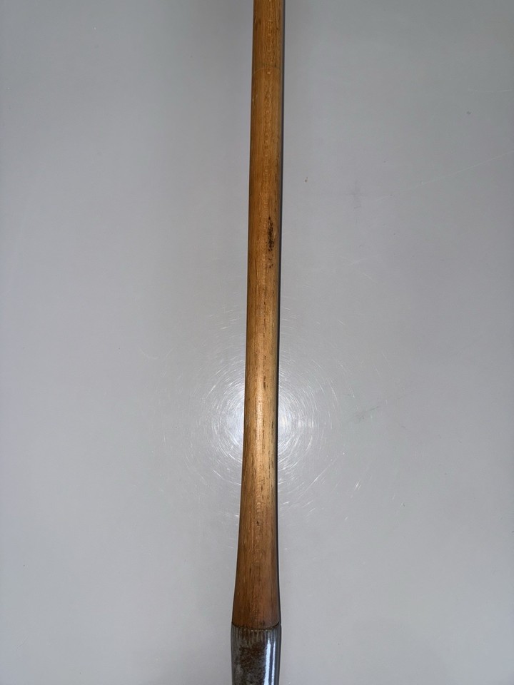 Antique TOM STEWART St. Andrews 3 iron Dot Punch Face-Wood shaft w ...