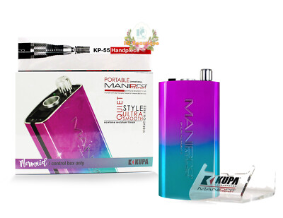 KUPA MANI PRO PASSPORT PORTABLE FILING MACHINE MERMAID KP-55 + Cradle ...