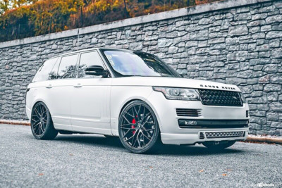 22” AG M520r GLOSS BLACK WHEELS RIMS FOR RANGE ROVER SE HSE ...