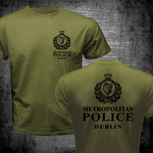 Old Ireland Dublin Metropolitan Police DMP Garda Irish T-shirt | eBay