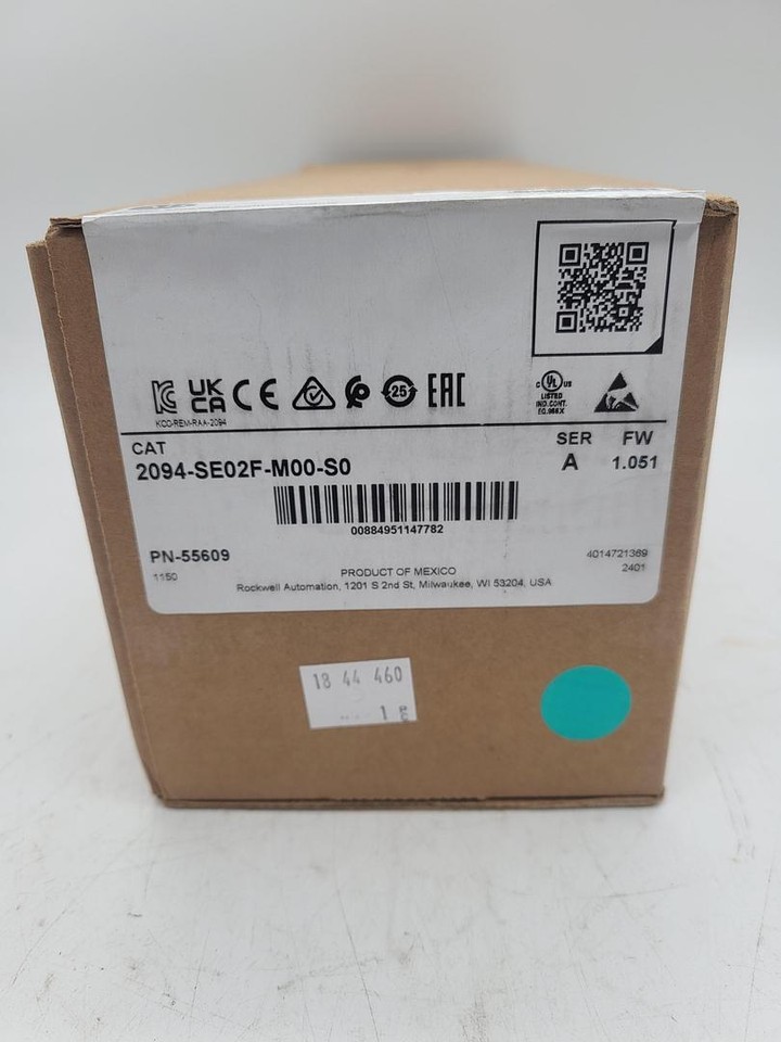 Allen-Bradley Kinetix 6200/6500 Control Module 2094-SE02F-M00-S0 Ser.A ...